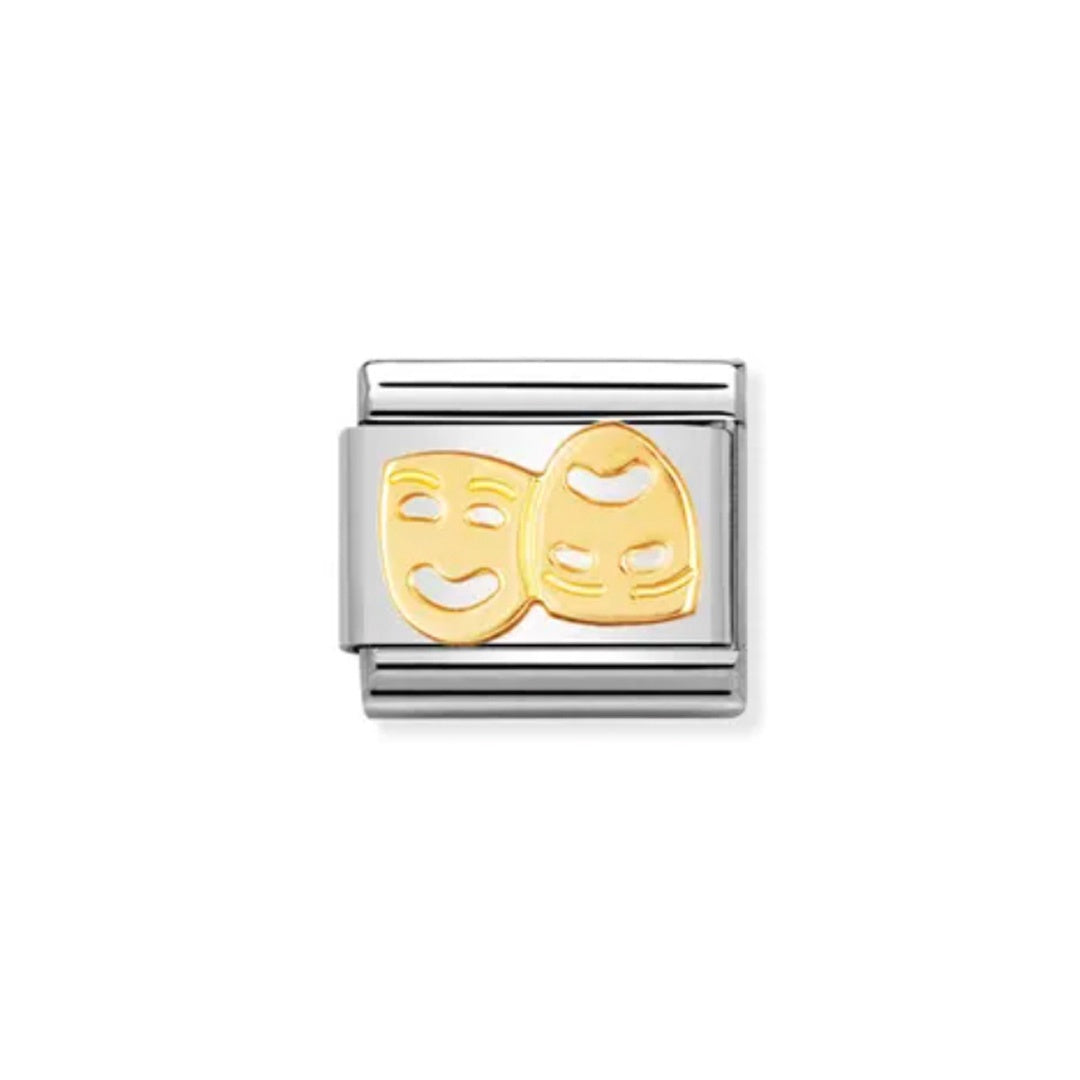 Nomination Composable Classic Link, Theatre Masks – Pancharmbracelets