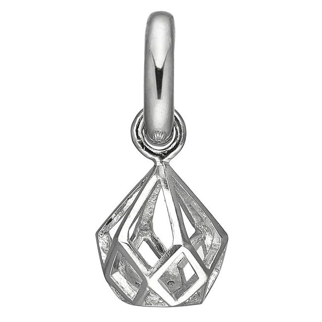 STORY by Kranz & Ziegler Silver Crystal Clear Charm-345801 RETIRED ONL ...
