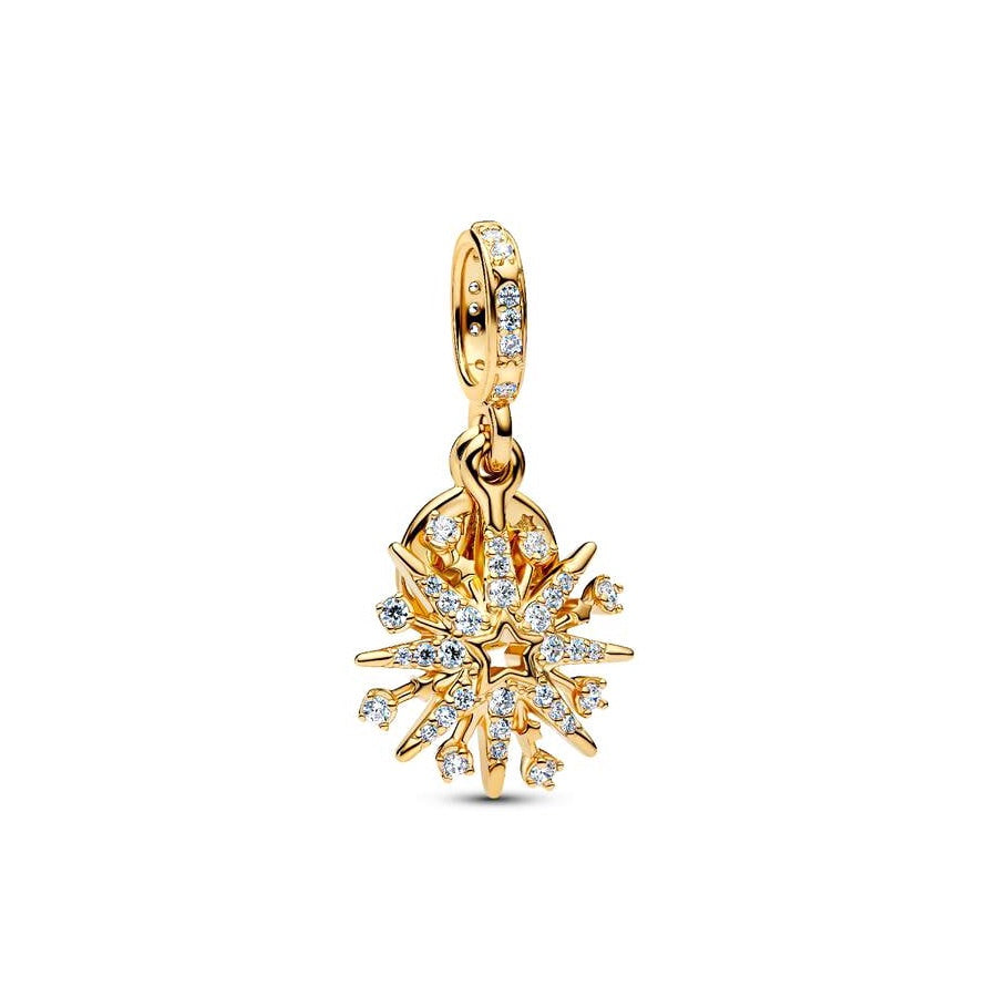 Sparkling Firework Double Dangle Charm – Pancharmbracelets