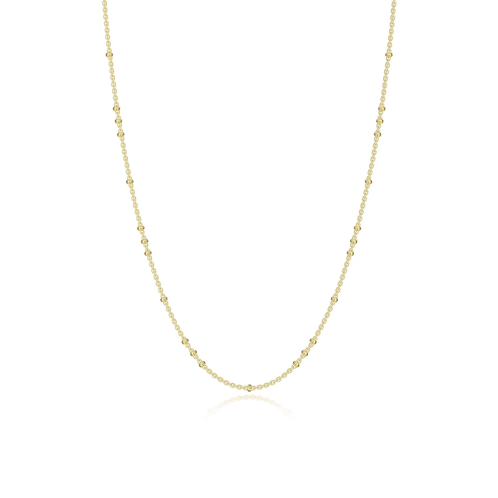 TR Gold Luna Chain, 18" – Pancharmbracelets