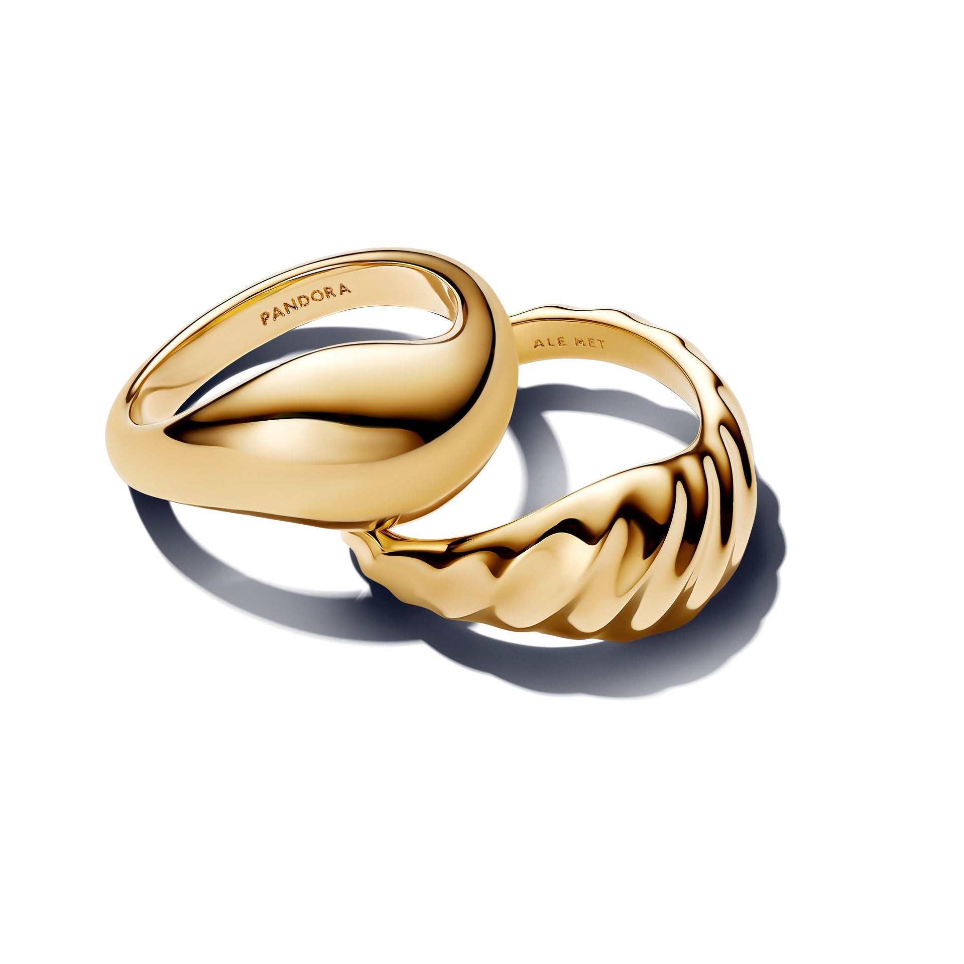 Pandora Rippled Stacking Rings – Pancharmbracelets