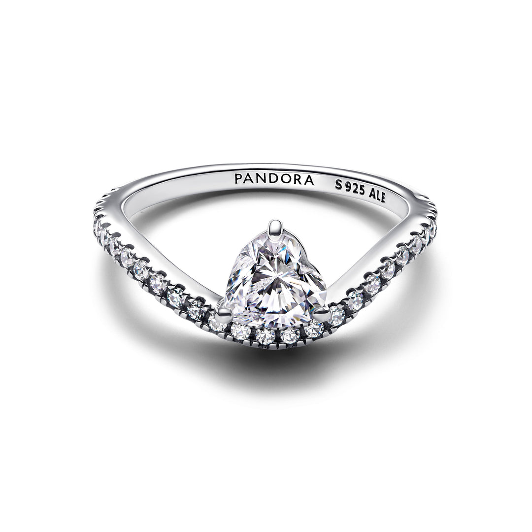 Pandora pave heart ring store