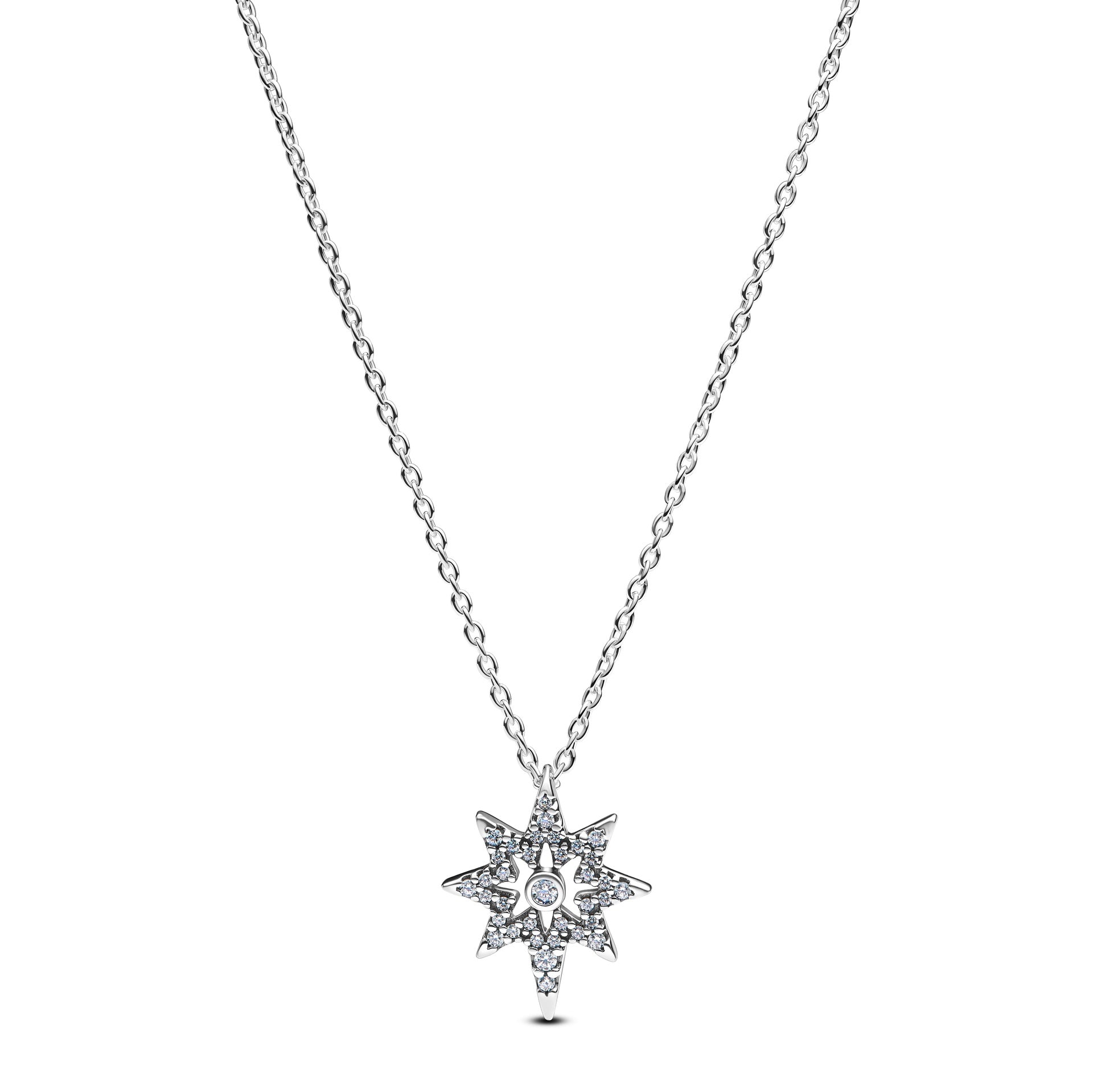 Pandora North Star Pendant Necklace – Pancharmbracelets