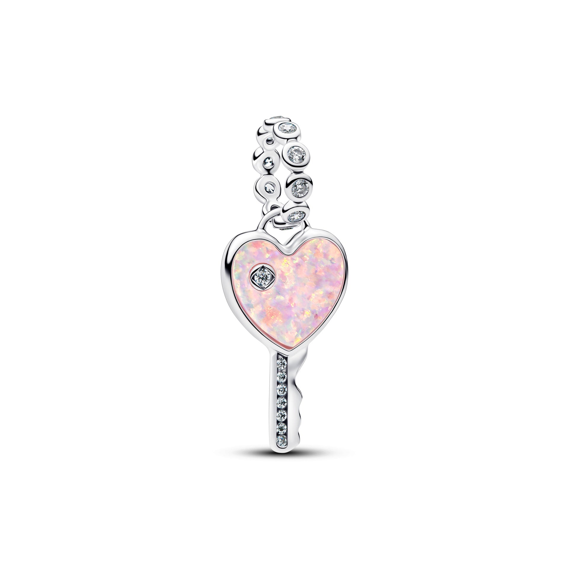 Pandora Opalescent Heart Key Dangle Charm – Pancharmbracelets