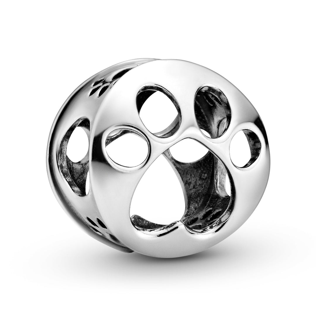 Pandora dog paw print charm store
