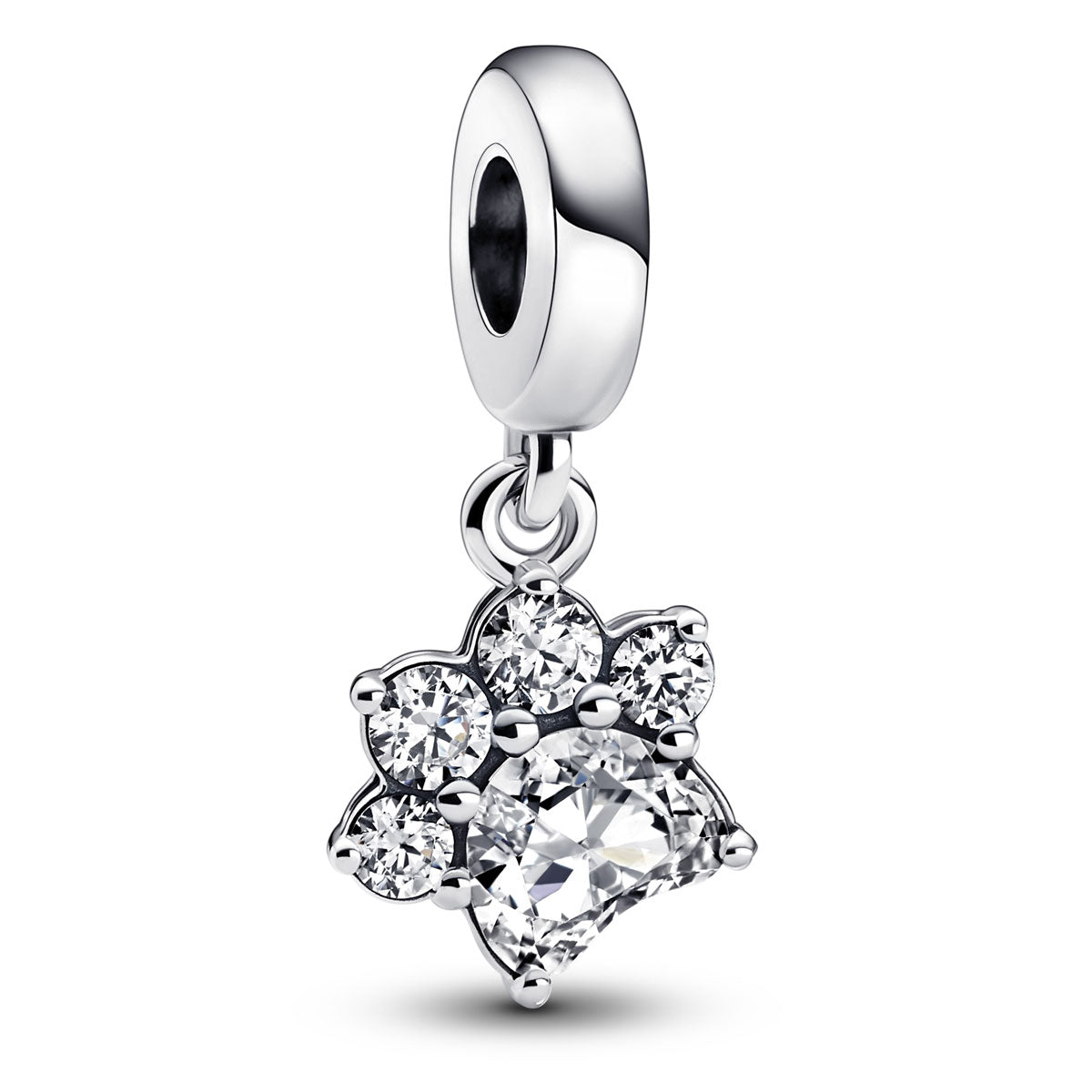Pandora Sparkling Pet Paw Print Dangle Charm – Pancharmbracelets