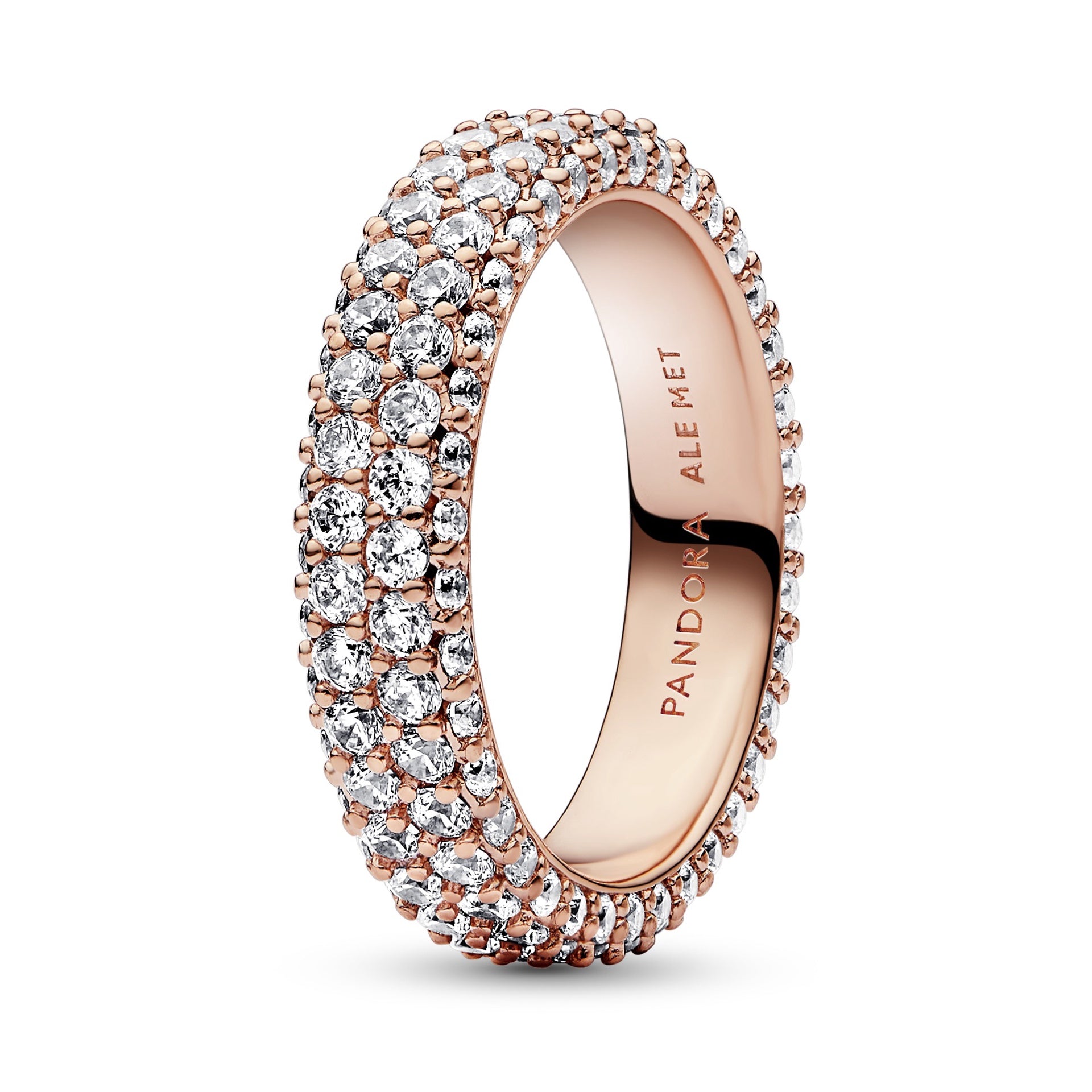 Pandora Timeless Pavé Double-row Ring – Pancharmbracelets
